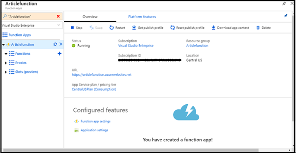 How To Create Azure Function Apps In The Azure Portal